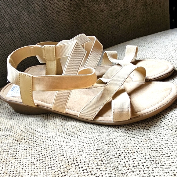 Judith | Shoes | Judith Stretch Sandals | Poshmark